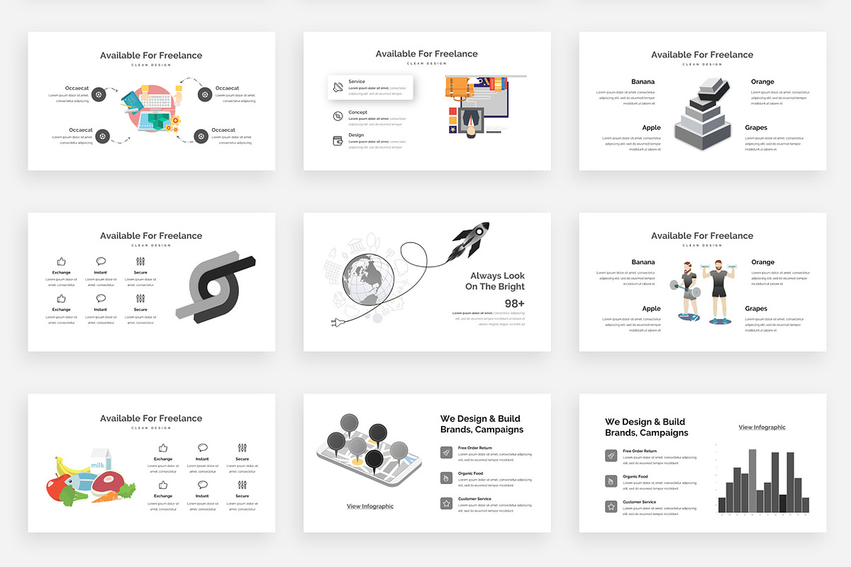 Orley Creative Powerpoint Template, a Presentation Template by One ...