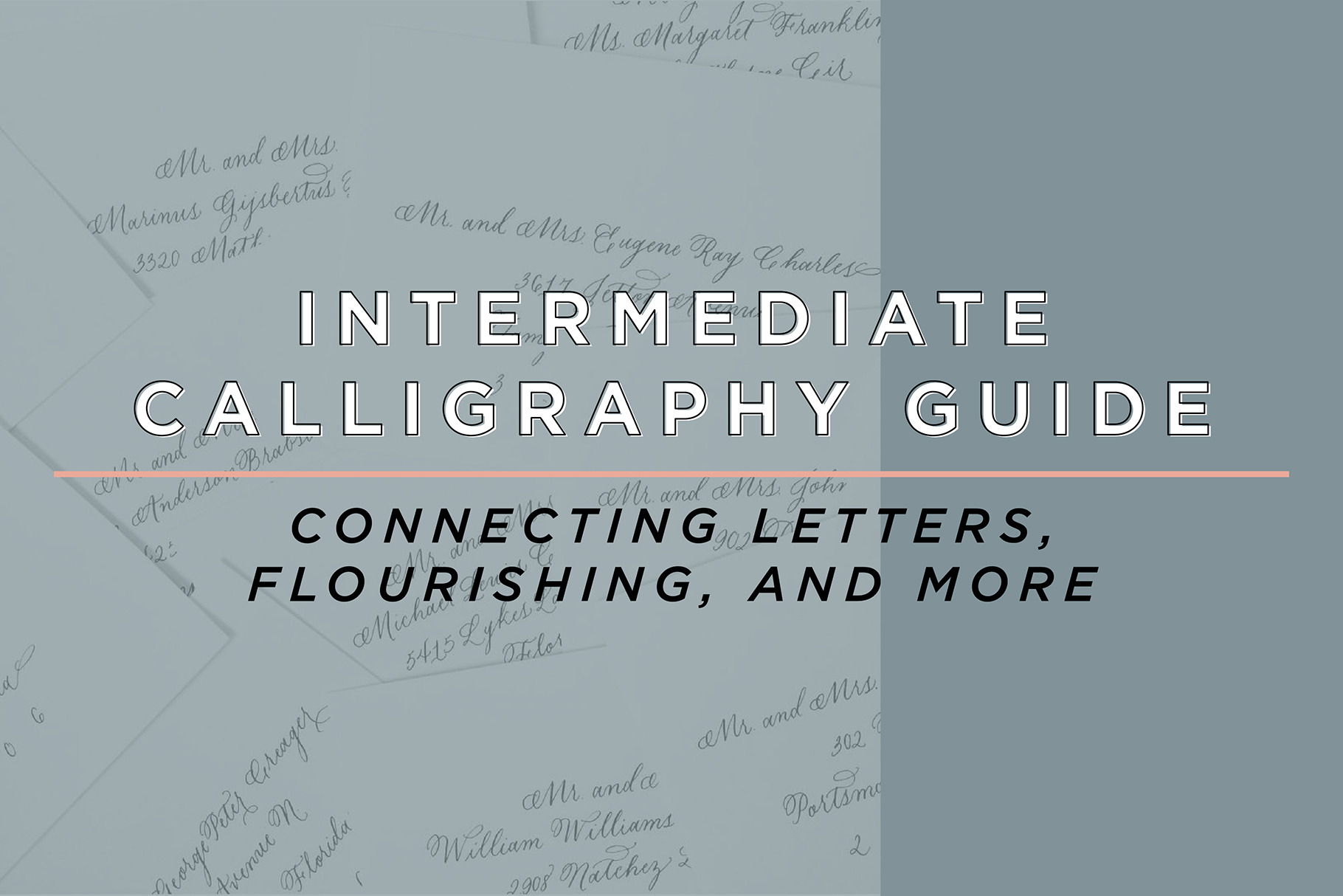Intermediate Calligraphy Guide, a Graphic by Sarah B. Calligraphy