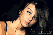 Crystal Paint Effect Photoshop