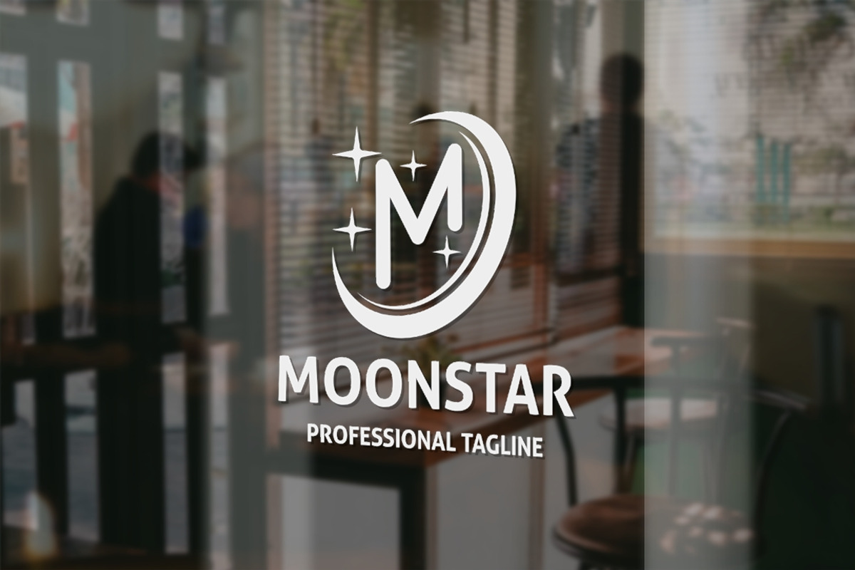 Letter M - Moon Star Logo, a Branding & Logo Template by Design_Planet ...