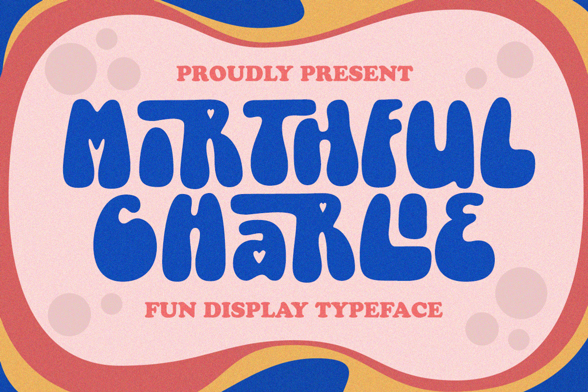 Mirthful Charlie - Fun Display Font, a Handwritten Font by Letterhend ...
