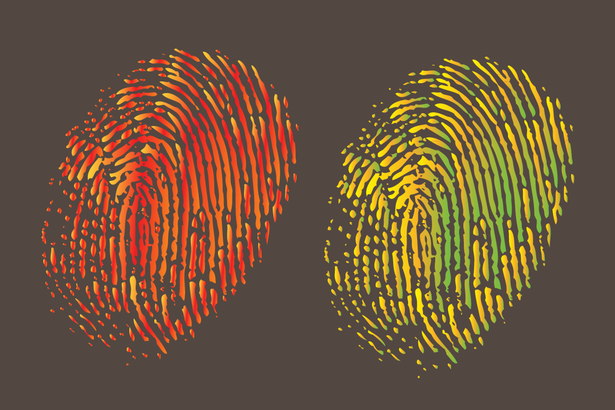 Vector finger prints texture, a Texture Graphic by VL Shop