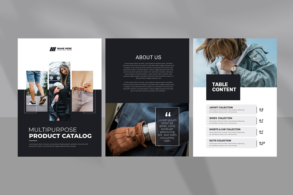 Multipurpose Product Catalog Layout