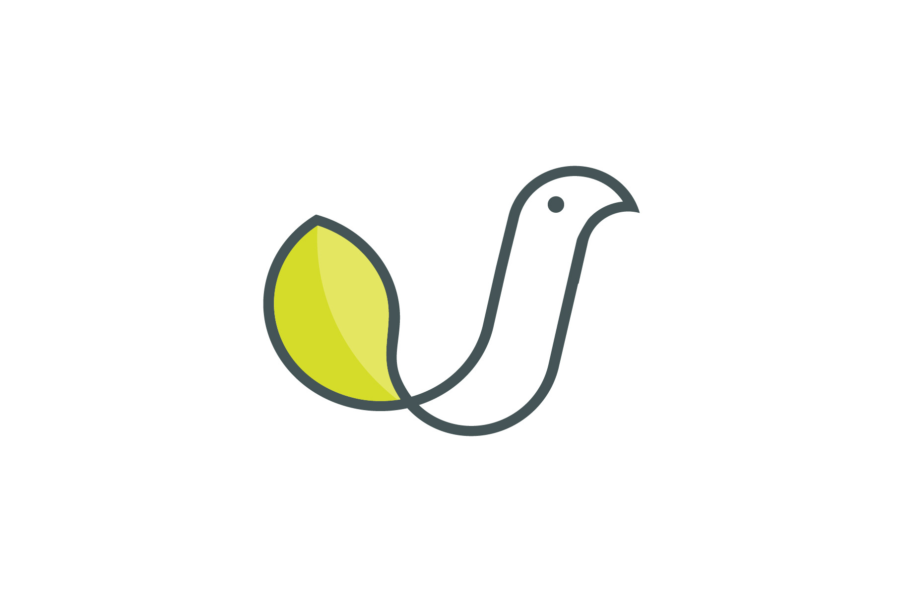 Simple Green Bird Logo | Branding & Logo Templates ~ Creative Market