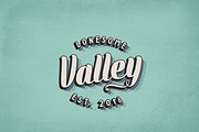 10 Minimal Retro Logos, a Branding & Logo Template by Nuzzo