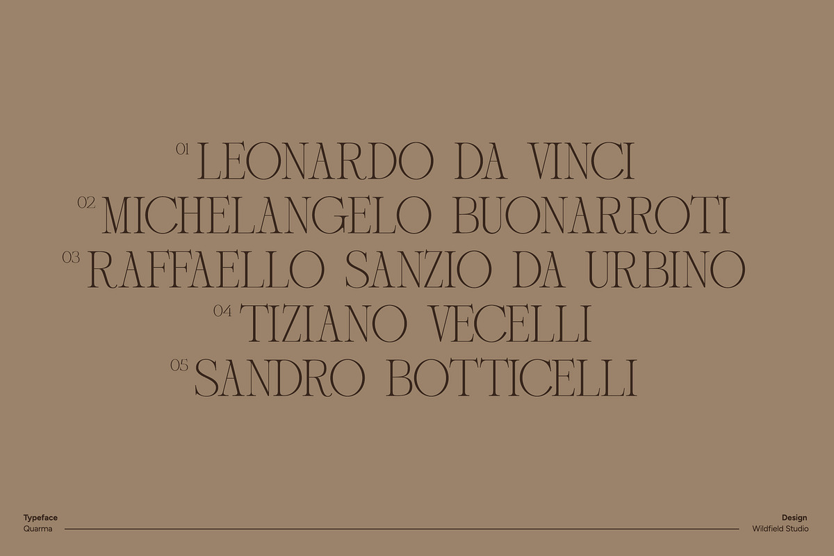 Quarma – Elegant Classy Serif, a Serif Font by Wildfield Studio