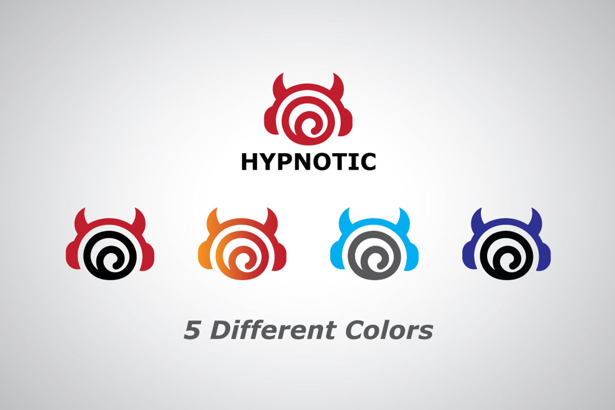Hypno Earphone Music Logo Template, a Branding & Logo Template by ...