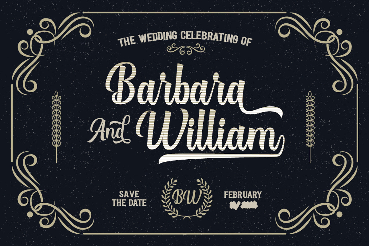 Authentic // Layered Fonts, a Script Font by Debut Studio