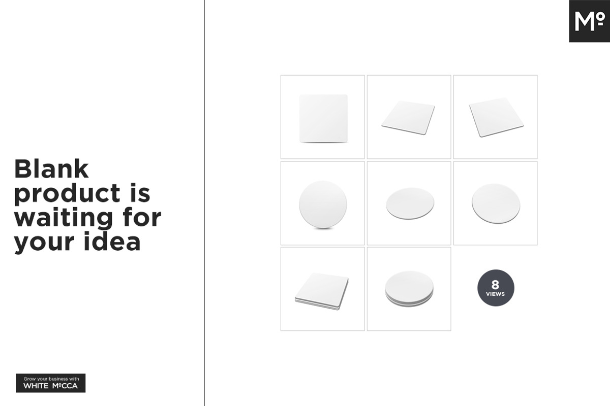 NFC Tag Mock-up, a Product Mockup by Mocca Mockups Store