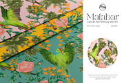 Malabar Patterns and Motifs, a Pattern Graphic by MenoMelo Studio