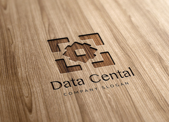 Data Centra Logo, a Branding & Logo Template by rotree_man