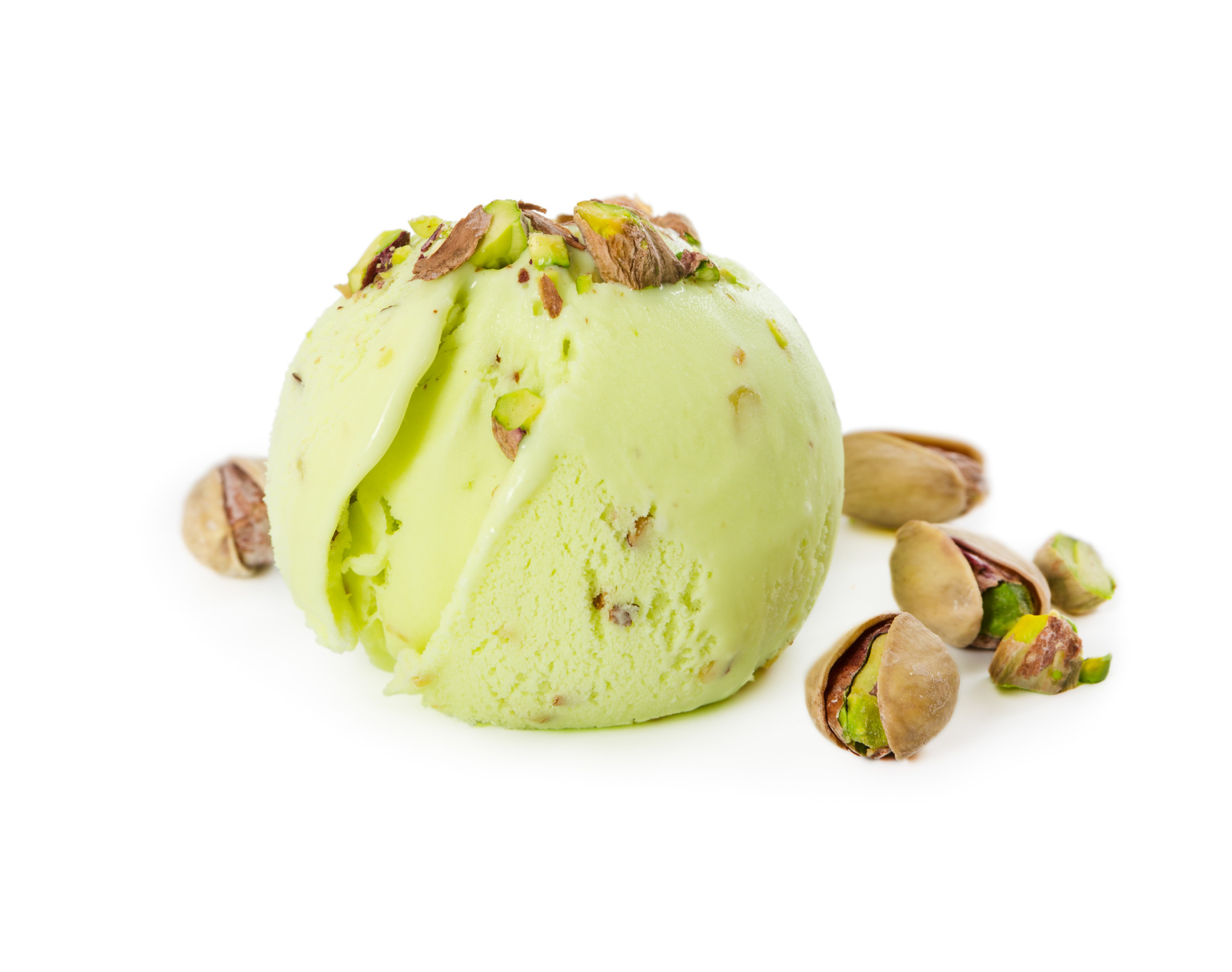 Scoop of pistachio ice cream, a Food & Drink Photo by Nataliia Pyzhova