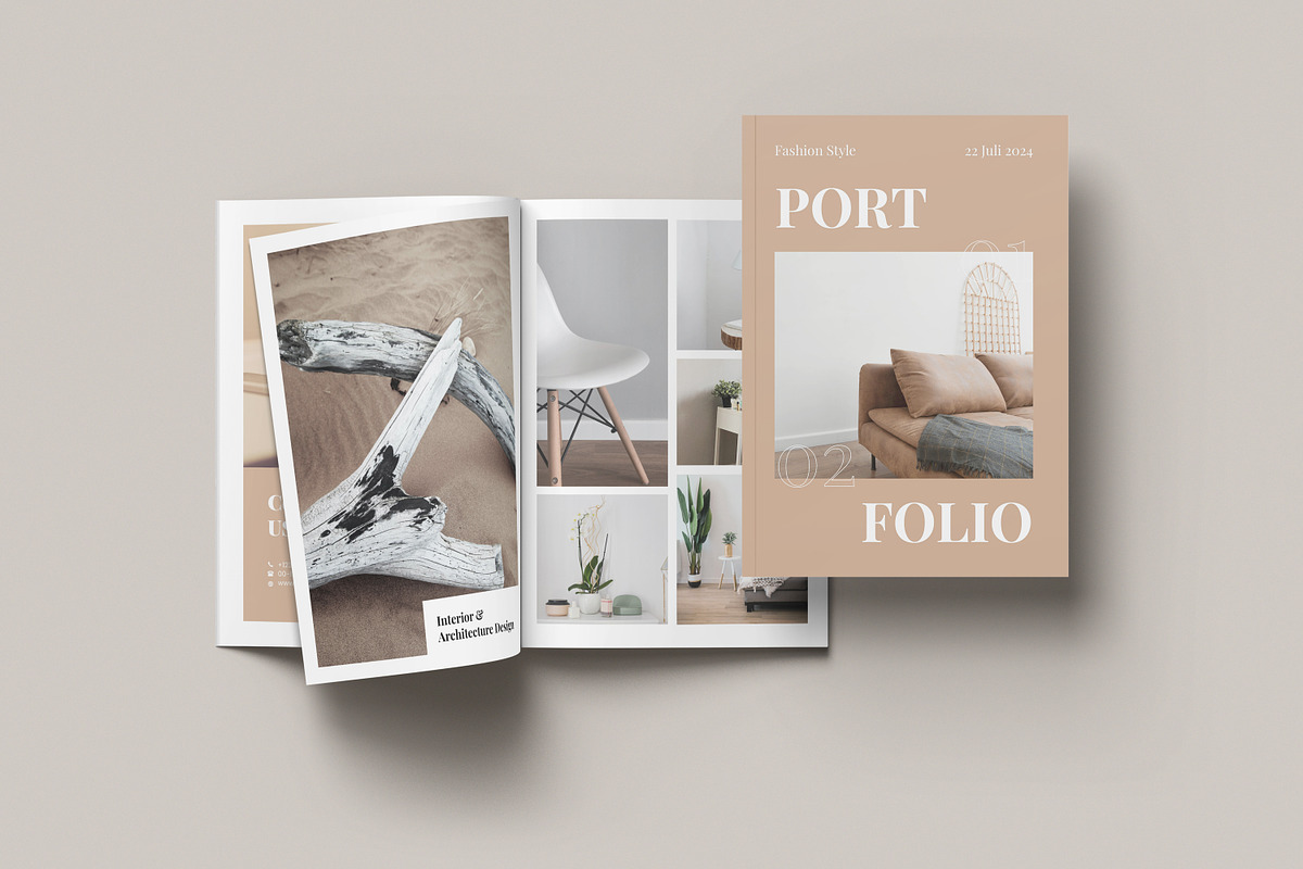 Stylish Portfolio Template, a Brochure Template by evgenystudio