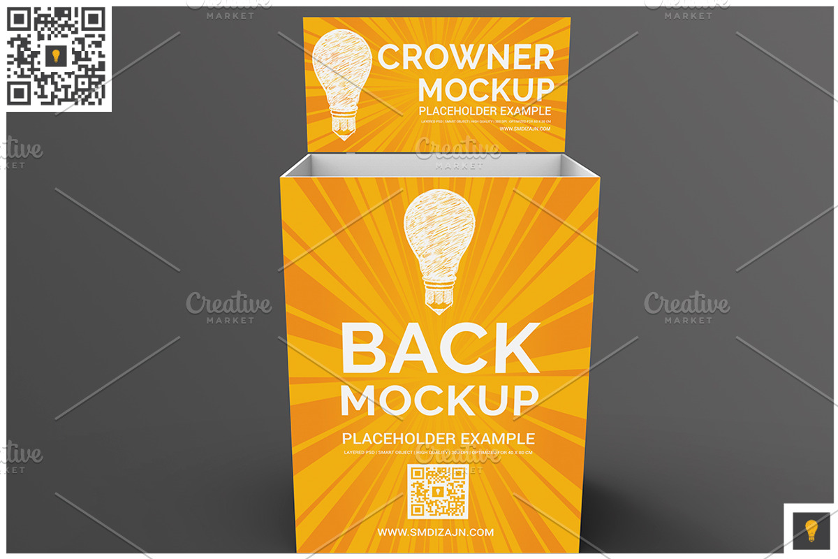 Store Palette with Crowner Mockup, a Packaging Mockup by Shocky Design ...