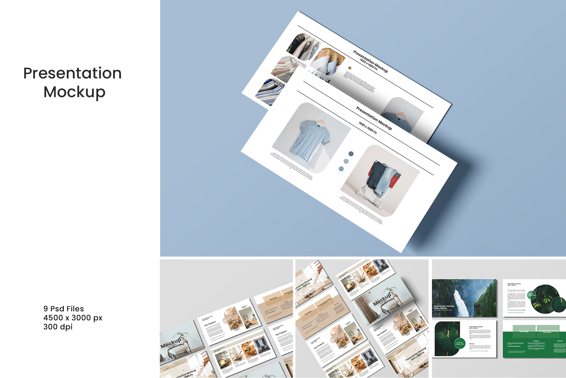 Presentation Slides Mockup