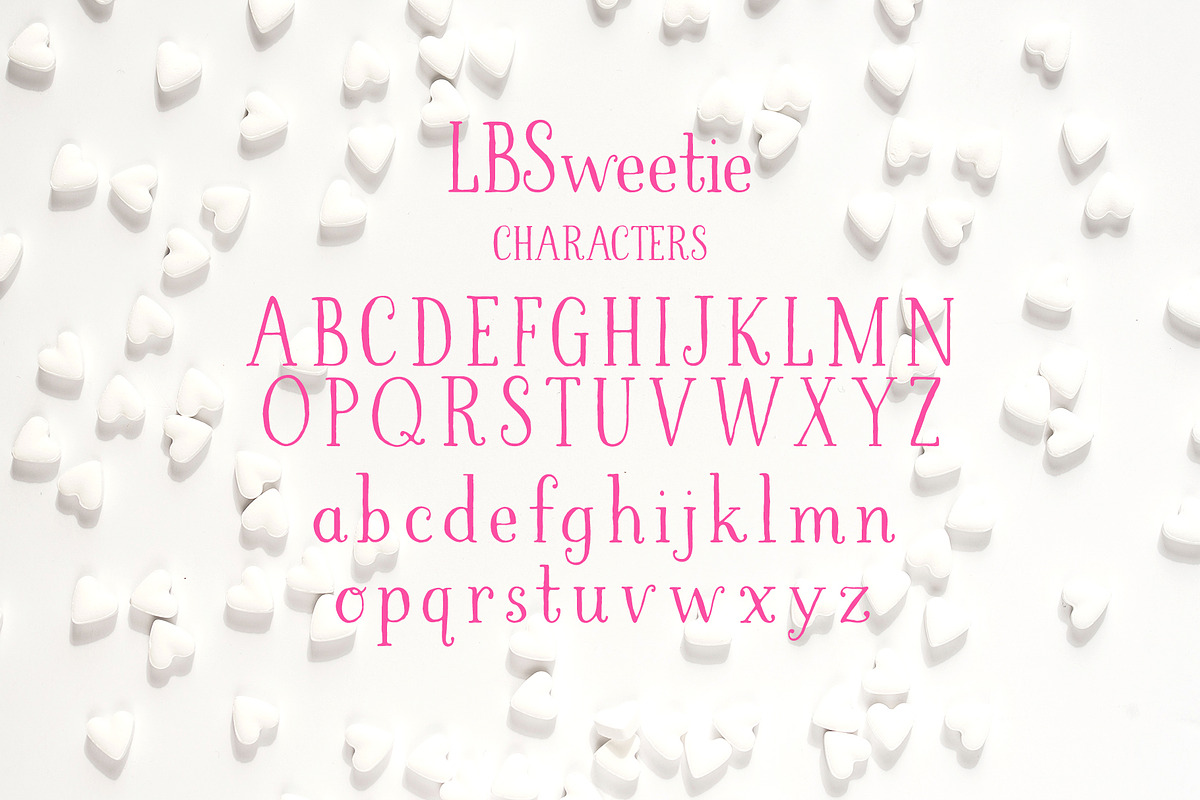 LBSweetie Handwritten font