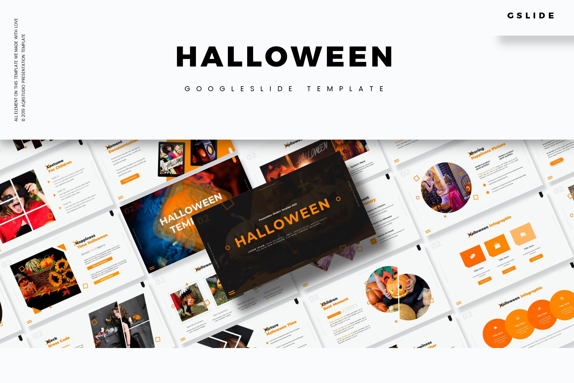 Hallowen - Google Slides Template, a Presentation Template by AQR Studio