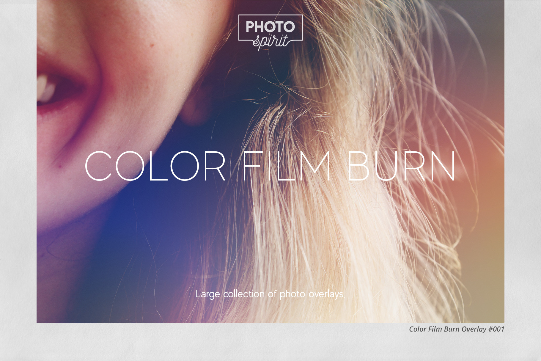 Color Film Burn Overlays, a Brushes & More by PhotoSpirit