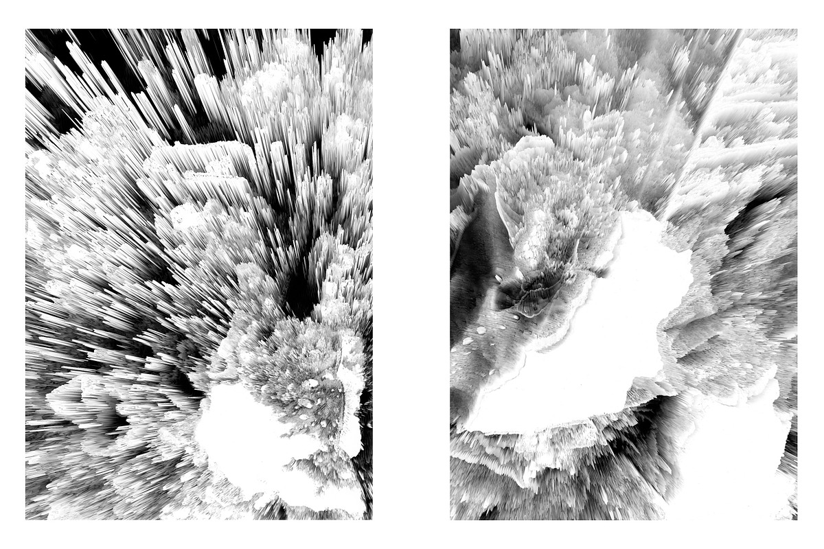 Abstract Explosion Vol. 1, a Texture Graphic by The Dusty Inklab