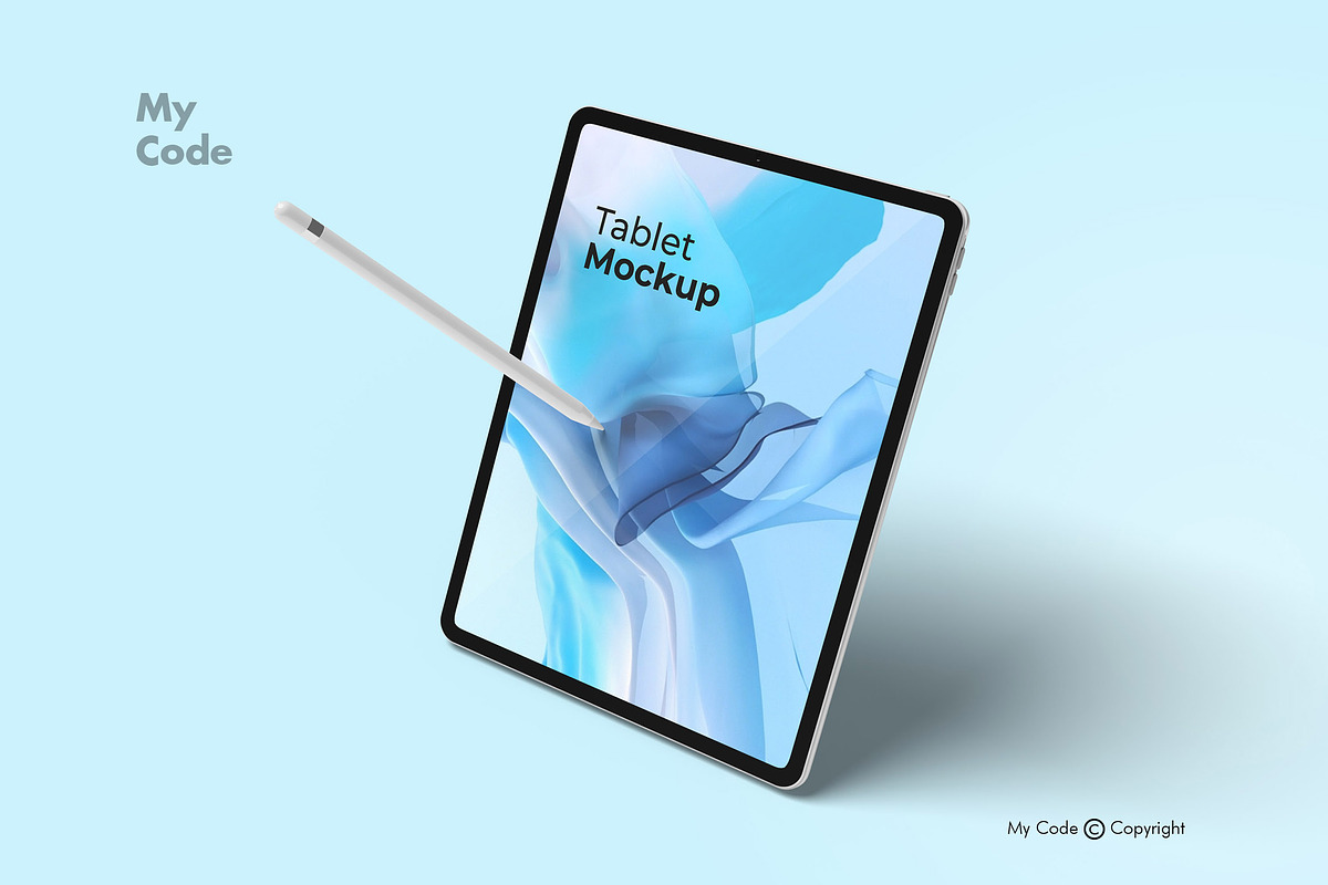 Stylish iPad Mockup, an iPad Mockup by My Code Std