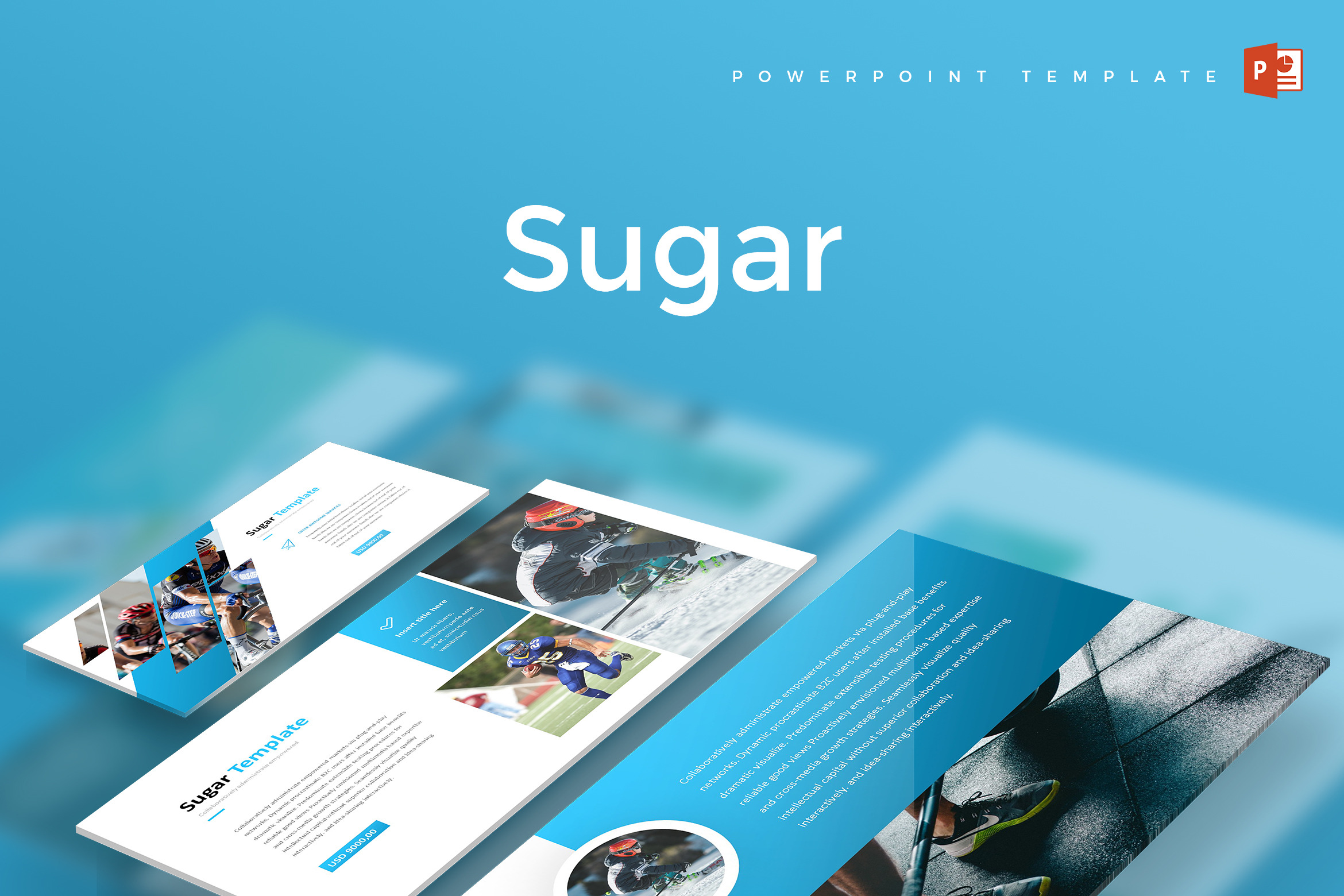 Sugar - Powerpoint Template, a Presentation Template by AQR Studio