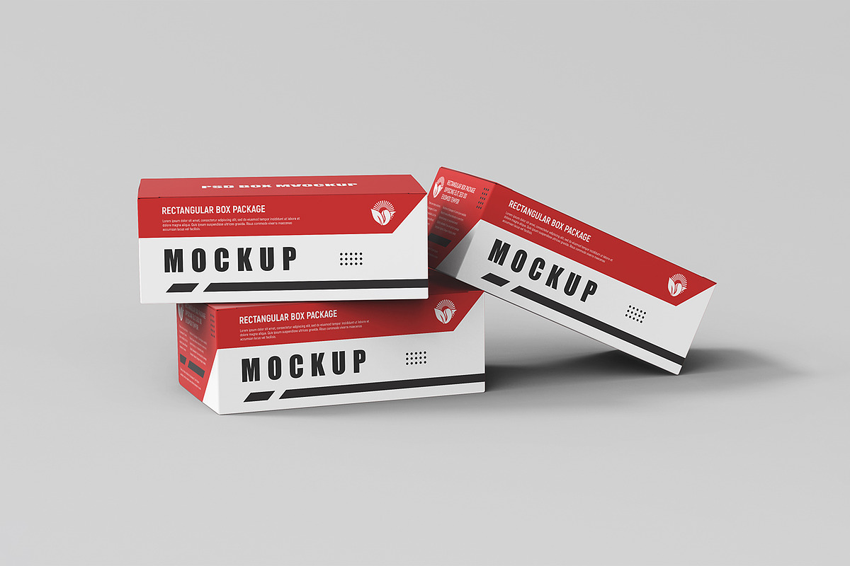 Rectangular Paper Box Packaging PSD, a Packaging Mockup by Ram Studio