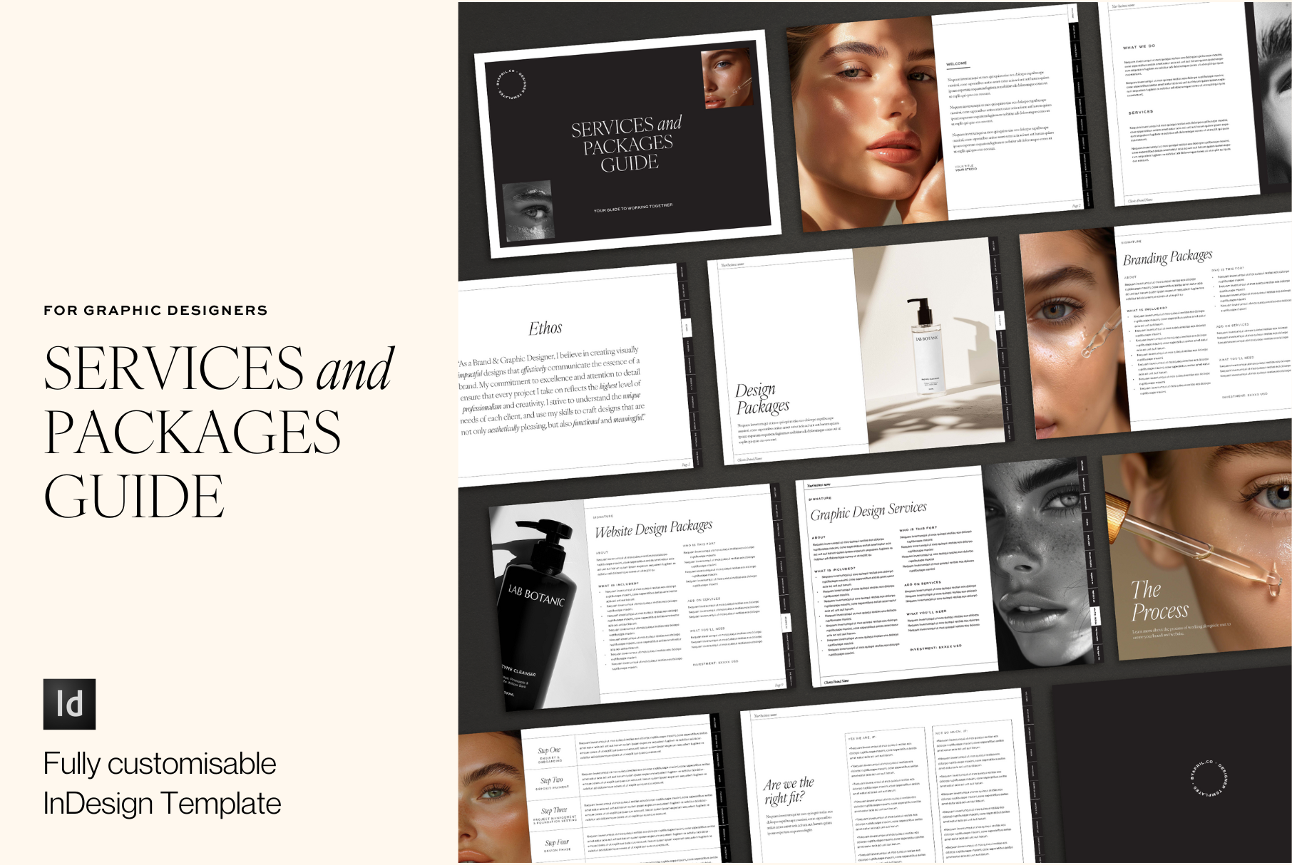 Services & Packages Guide Template for Graphic & Brand Designers ...