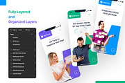 DayFlow - Calendar App UI Kit Design, an UI Kit Template by DesignBox