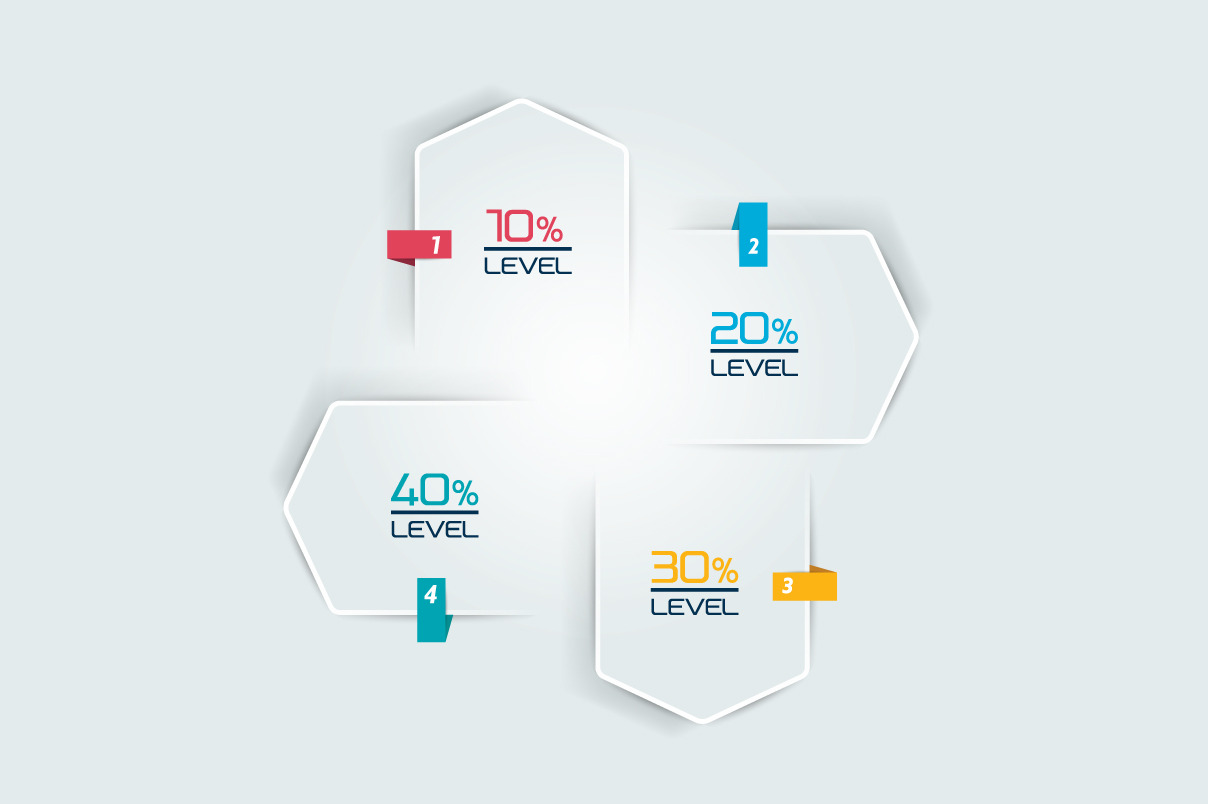 Four steps template., a Background Graphic by VectorAN | Creative Market