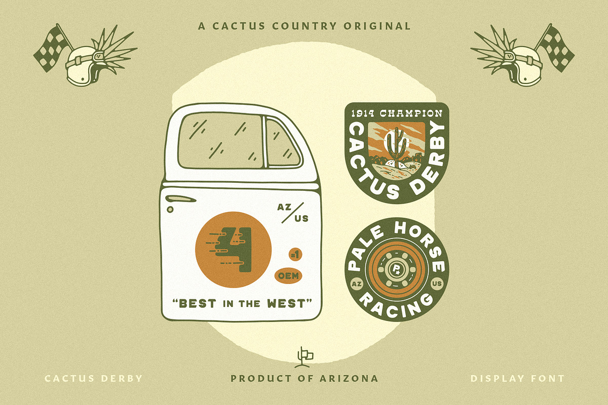 Cactus Derby Font
