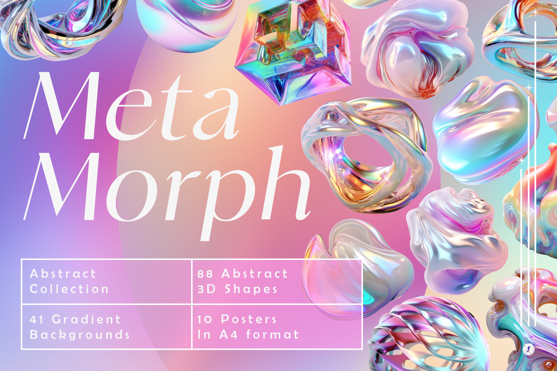 MetaMorph Abstract 3D Objects, an Object Graphic by Freezerondigital ... MetaMorph Abstract 3D Objects, an Object Graphic by Freezerondigital ...