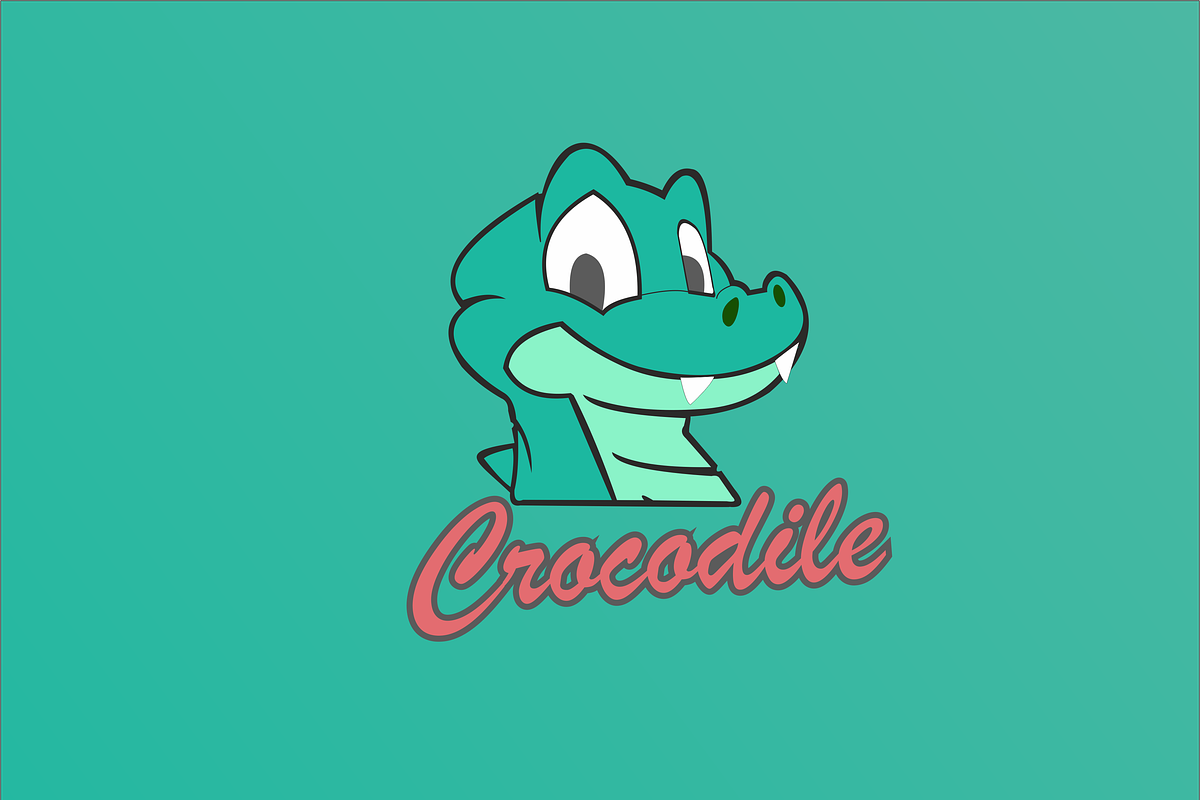 Crocodile Logo Template, a Branding & Logo Template by Raj Shop