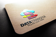 Cloud Data Transfer Logo, a Branding & Logo Template by essegraphic