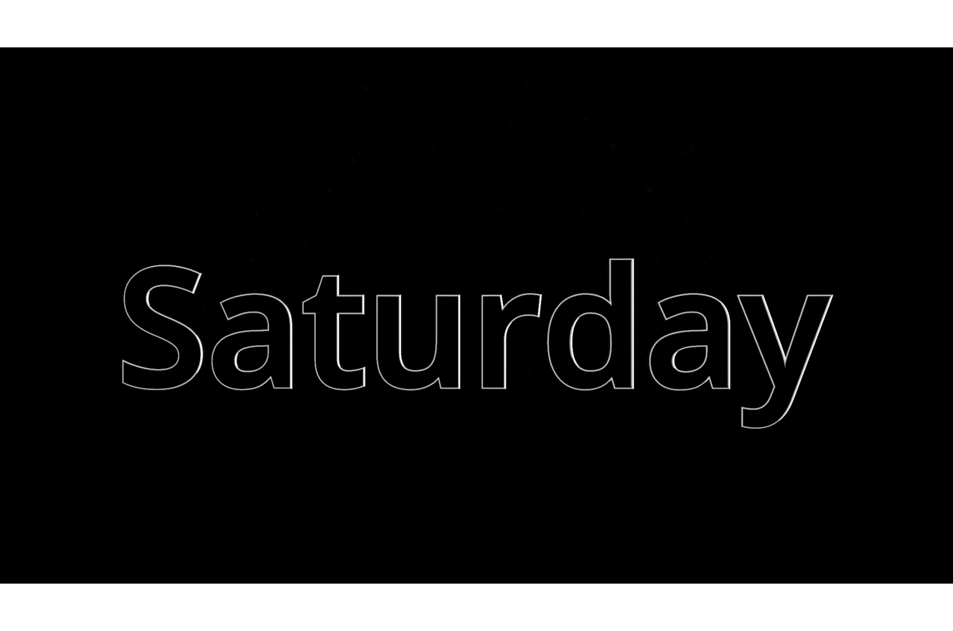 Day of the week saturday from grey, a Background Graphic by Media Whale ...