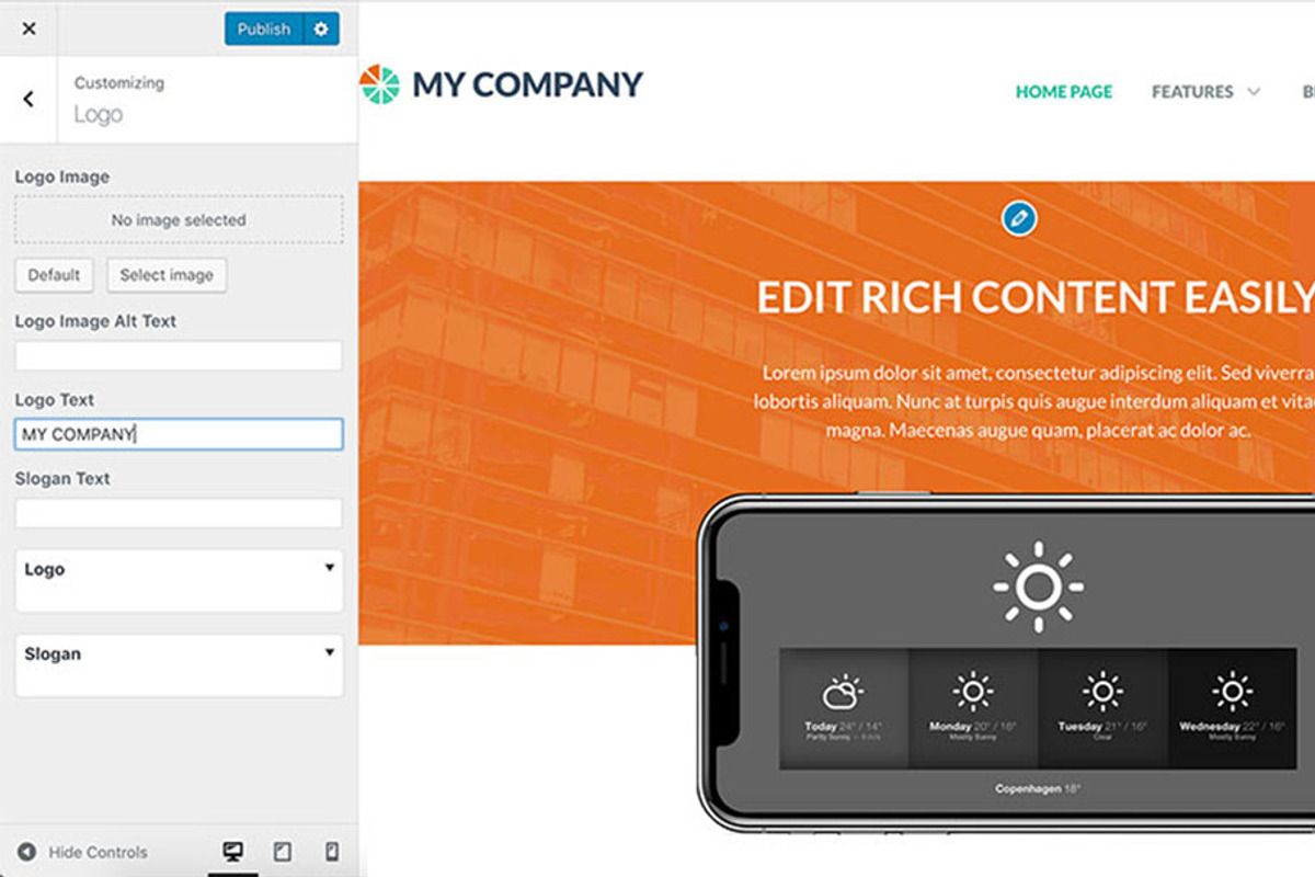 Hot App, a WordPress Template by hot-themes