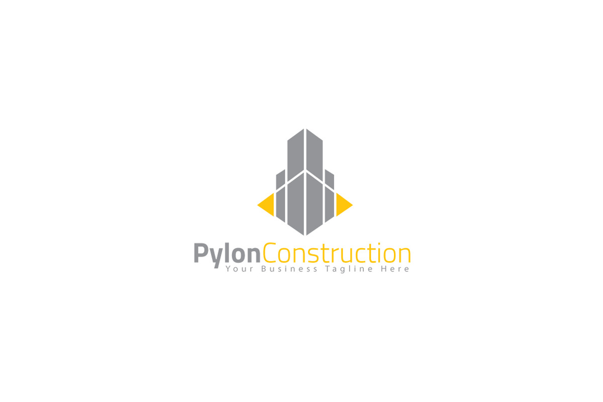 Pylon Construction Logo Template, a Branding & Logo Template by Logo20
