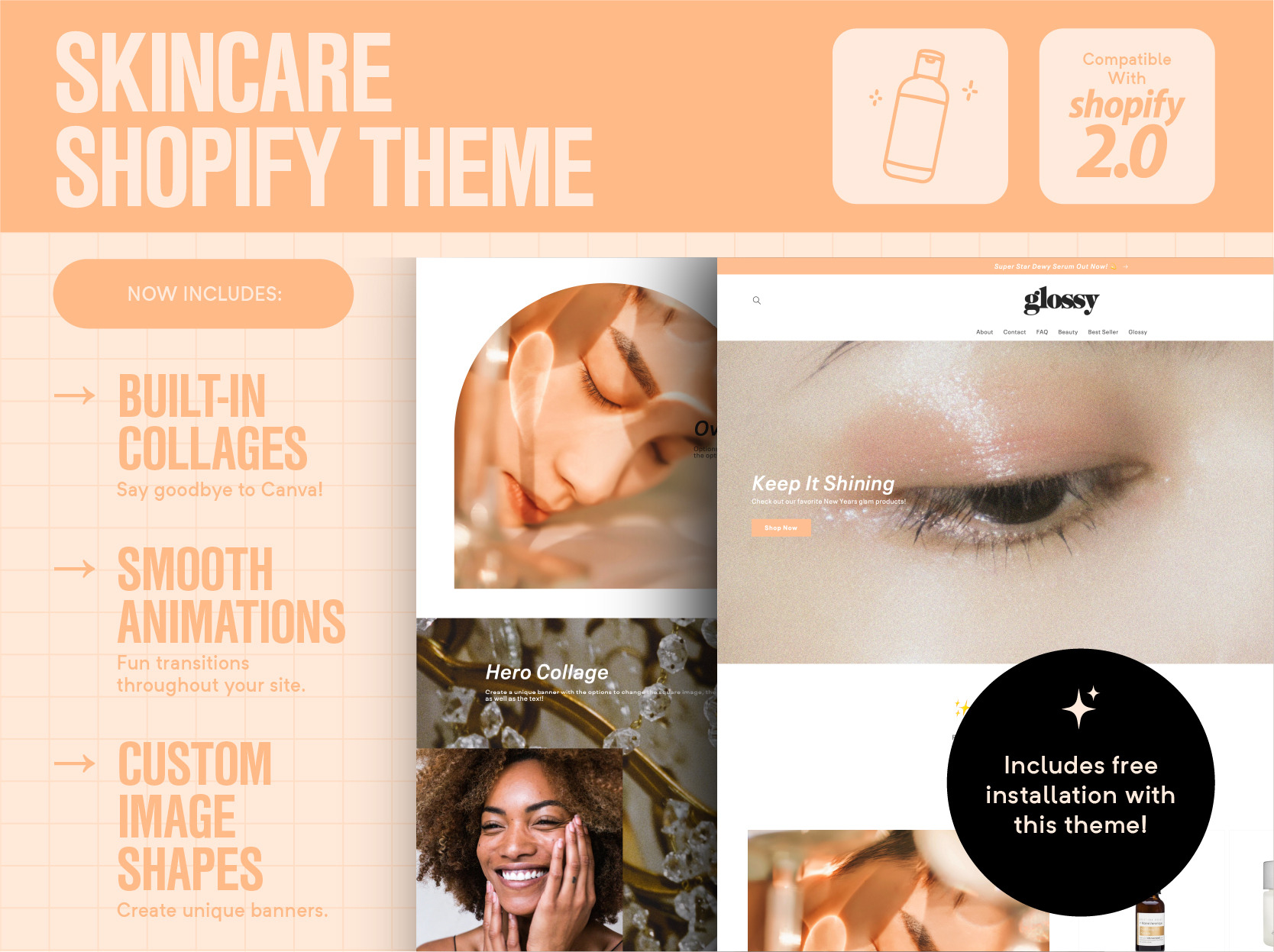 Glossy | Shopify Beauty Theme, a Shopify Template by SKH-Themes