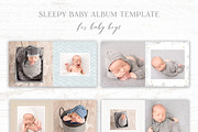 Photo Book Template - Baby Boy Album, a Templates & Theme by Sweet ...