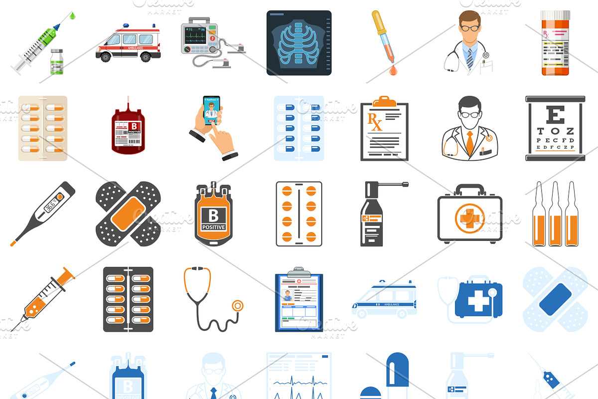 Medical Services Themes, a Healthcare Illustration by TAlex