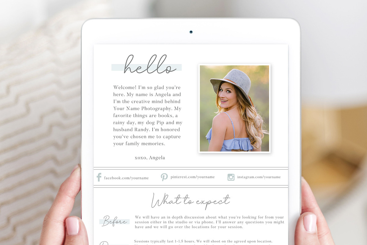 Photography Email Template, an Email Template by Sweet Little Muse