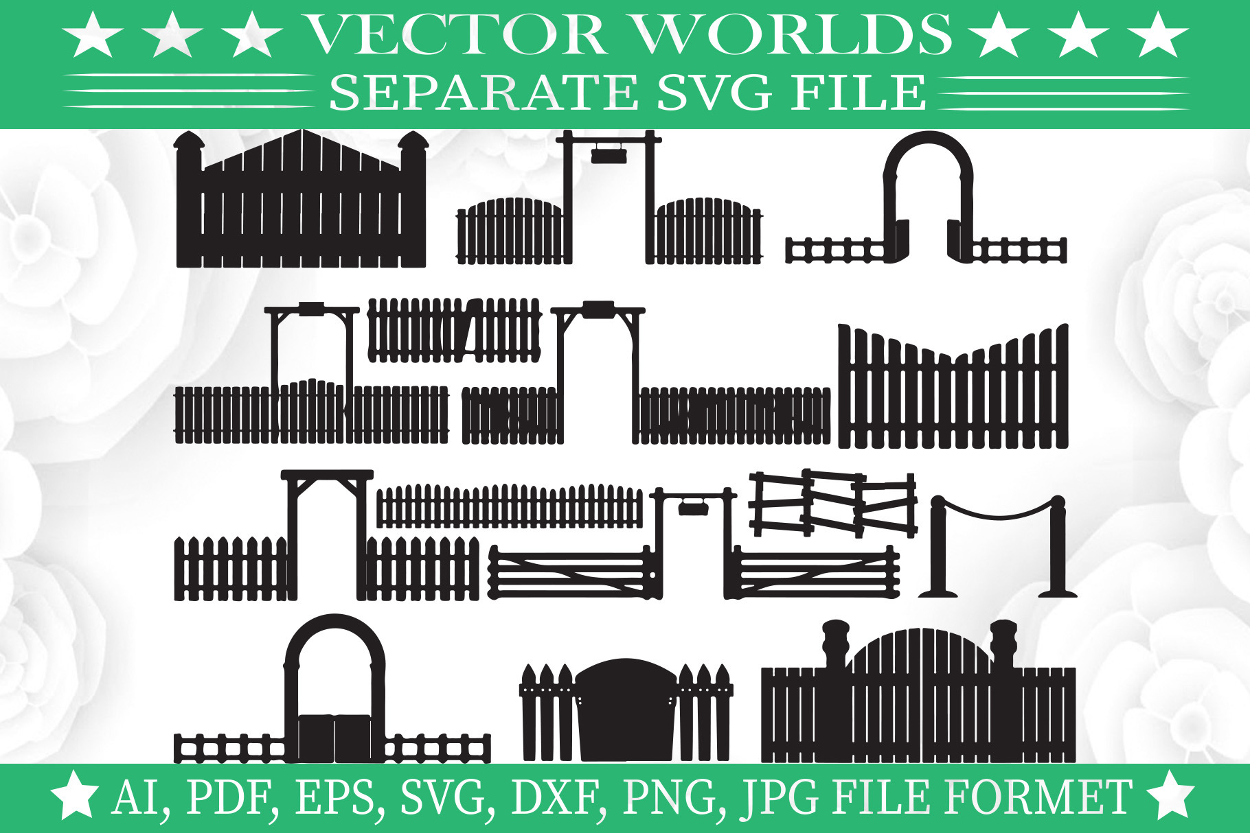 Ranch Gate Svg, Ranch, Gate Svg, an Object Graphic by VectorWorlds
