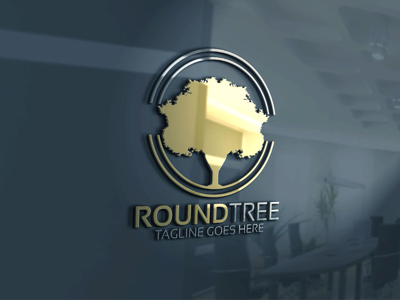 Round Tree Logo | Branding & Logo Templates ~ Creative Market