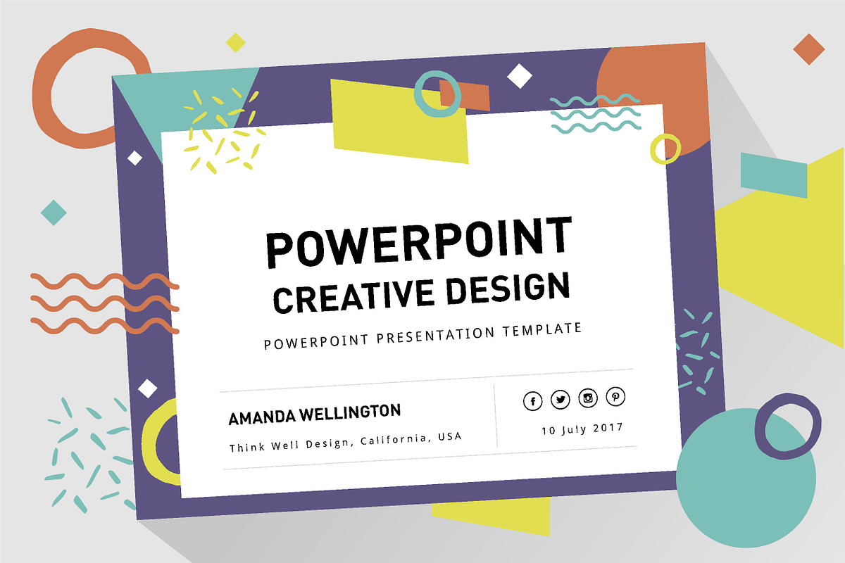 PowerPoint Creative Design Template, a Presentation Template by Wipavee