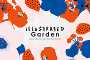 Illustrated Garden Graphics, a Pattern Graphic by Emma Make