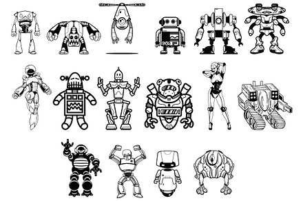 Tech Shapes Vector Pack #1, an Illustration by Go Media's Arsenal