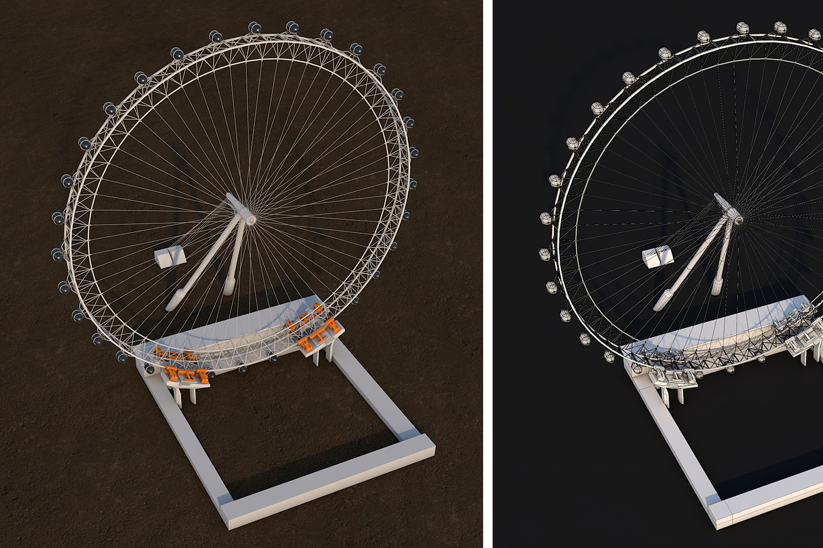 World Landmarks Monument Mega Pack, an Architecture 3D Model by ...