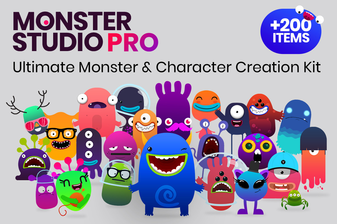 Monster Studio Pro, an Illustration by Studio Dusk