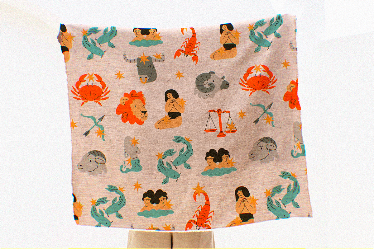 Zodiac signs, an Object Illustration by Twisted Tail