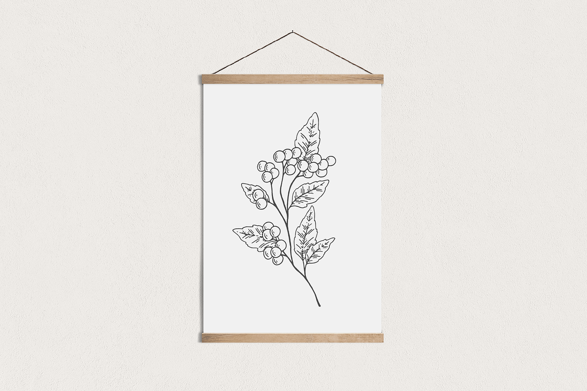 Woodland Walk Vectors, an Illustration by Emma Webb Studio