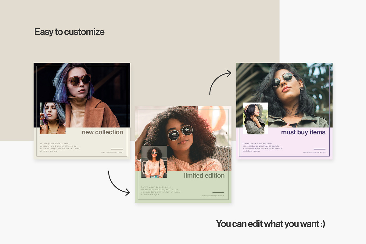 Minimalism - Instagram Pack, a Social Media Template by muhisya
